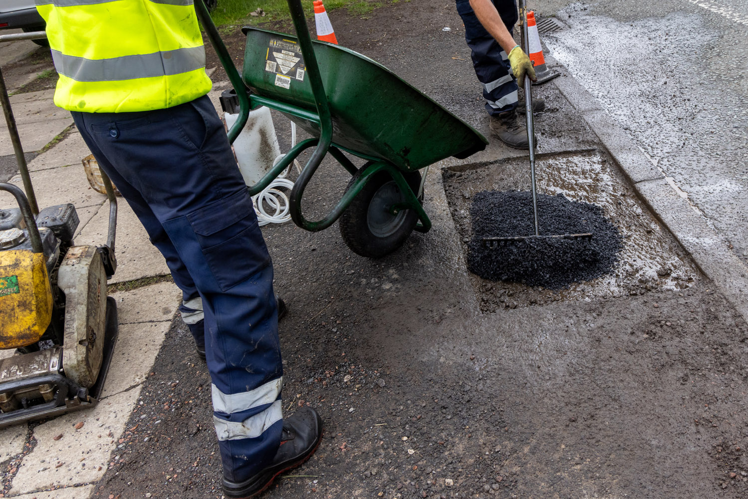Pothole repairs - Bury Council
