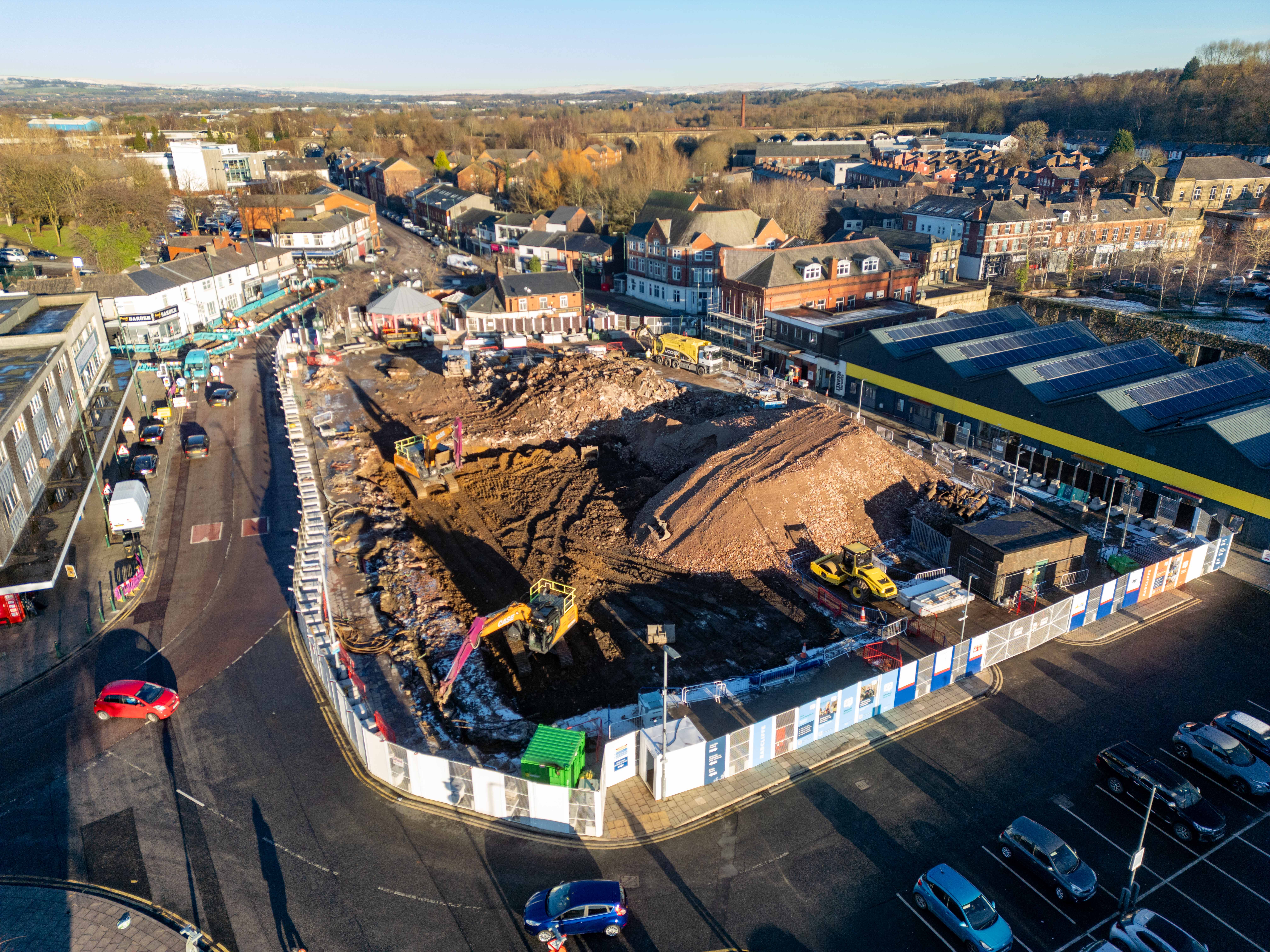 Radcliffe Hub progress and upcoming site works - Bury Council