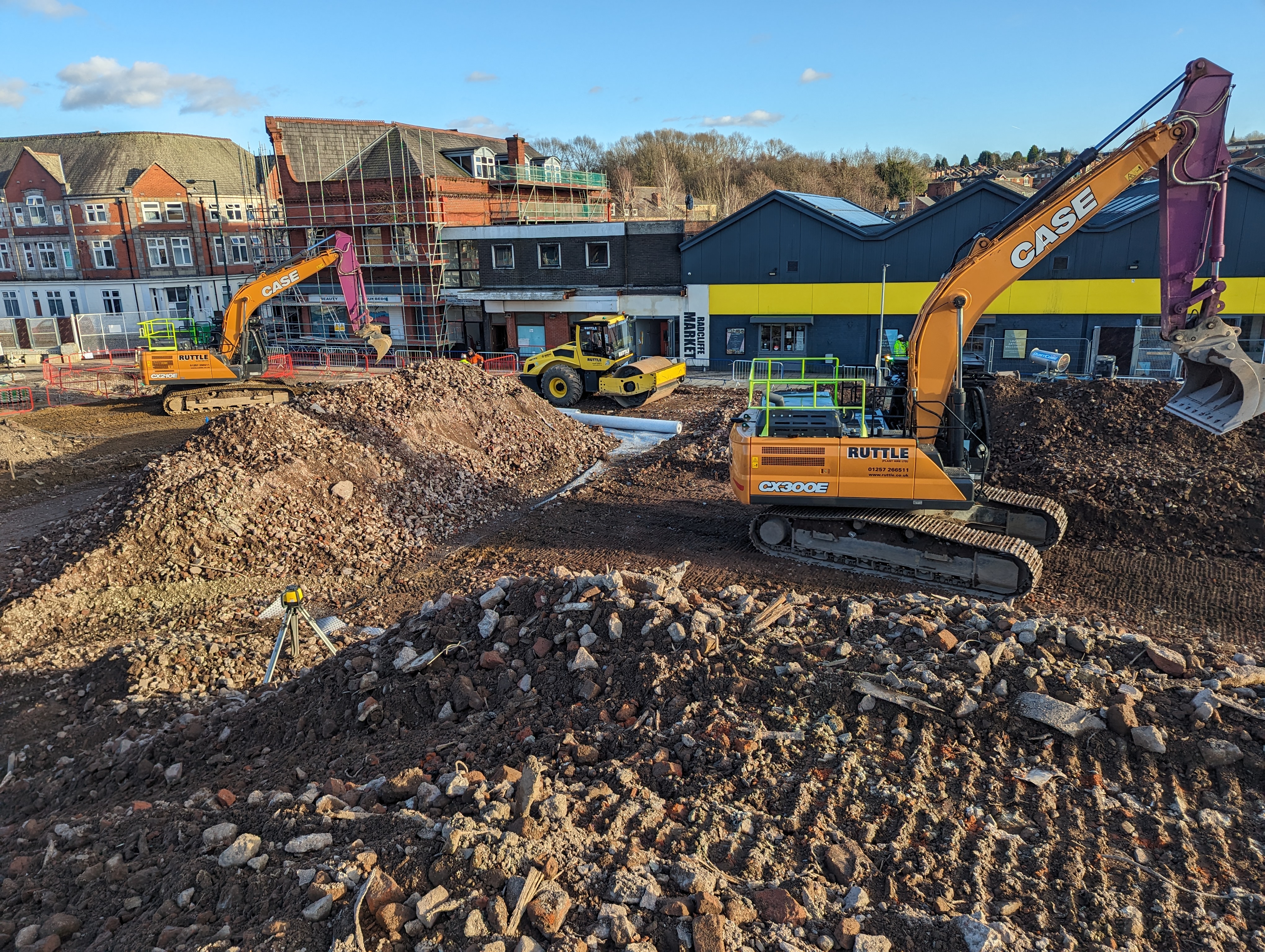 Radcliffe Hub progress and upcoming site works - Bury Council